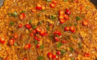 肉末粉条最简单的做法窍门_肉末粉条怎么做不坨不粘锅