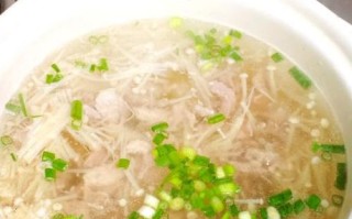 金针菇烧汤怎么做好喝_金针菇汤的做法窍门