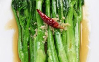 粤菜心怎么炒才脆_广式菜心焯水几分钟