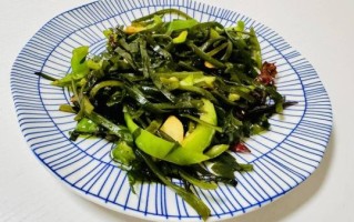 炒海带丝怎么炒_海带丝焯水几分钟