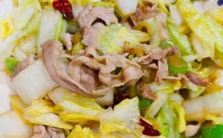 肉炒白菜怎么做_家常肉炒白菜的窍门