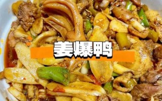 姜爆鸭子家常做法_啤酒可以去腥吗