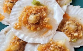 蒜蓉扇贝粉丝怎么做_蒜蓉扇贝粉丝蒸多久