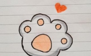 熊掌简笔画怎么画_熊掌简笔画步骤