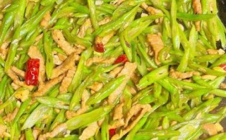 四季豆炒肉丝怎么炒才嫩_四季豆炒肉丝用焯水吗