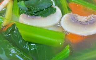 素菜汤怎么做好喝_素菜汤的做法大全