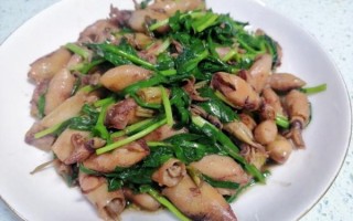 海兔炒韭菜怎么做_海兔炒韭菜的家常做法