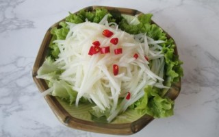 冷菜山药怎么摆盘好看_山药凉菜造型技巧