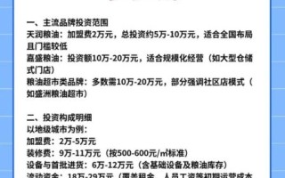 粮油调味品代理怎么做_如何挑选靠谱招商网