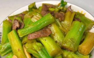粗芥兰杆怎么炒好吃_粗芥兰杆的做法大全