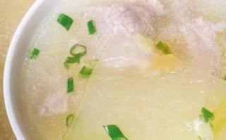 冬瓜炖肉的营养价值_冬瓜炖肉的功效与作用