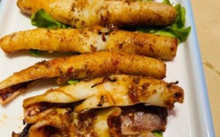 大烤鱿鱼怎么做_家庭烤箱版做法