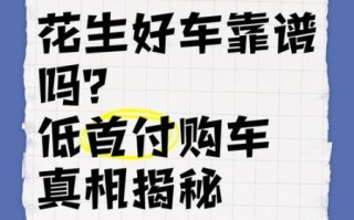 花生好车怎么样_首付多少钱