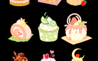 可爱卡通甜品图片哪里找_如何制作可爱卡通甜品图片