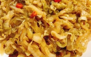 家常酸菜粉条怎么做_酸菜粉条不坨的秘诀