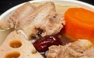 莲藕胡萝卜排骨汤的做法_莲藕胡萝卜排骨汤怎么炖好喝