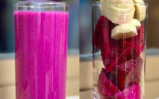 火龙果奶昔怎么做_火龙果奶昔的做法大全