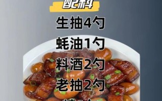 红烧肉汁怎么调_红烧肉汁配方比例