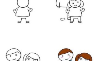 全家福怎么画_全家福绘画步骤