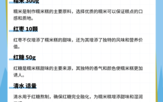 米糕怎么做_米糕配方比例是多少