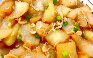 虾皮冬瓜怎么炒_虾皮冬瓜炒多久才熟