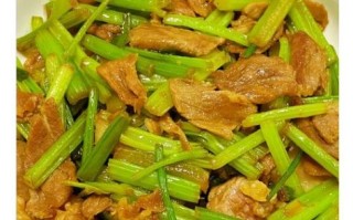 芹菜炒肉丝怎么做好吃_芹菜炒肉丝的家常做法