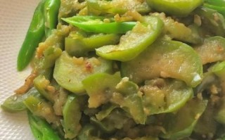 炒青茄子怎么做好吃_家常做法步骤