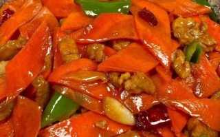 红萝卜怎么炒好吃_红萝卜炒肉片的家常做法