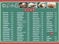 餐饮菜单模板怎么设计_餐厅菜单排版技巧