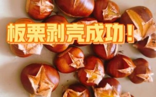 栗子怎么煮好吃_栗子去皮妙招