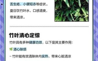 竹叶的功效与作用_竹叶泡水喝有什么好处