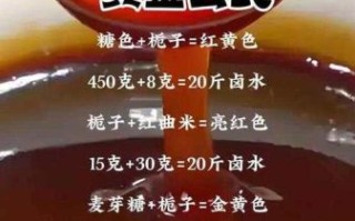 卤菜怎么上色才红亮_卤菜上色用什么材料