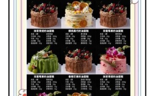 蛋糕款式图片大全_如何挑选生日蛋糕