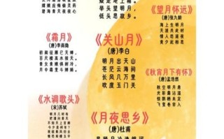 中秋节古诗有哪些_中秋诗词鉴赏