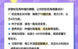 蛇豆角怎么种_蛇豆角种植时间和方法