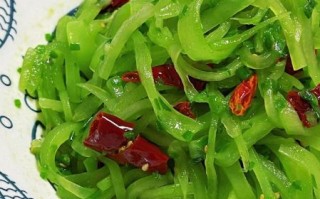 莴笋叶子怎么凉拌好吃_莴笋叶子凉拌做法大全