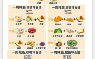 成人减肥食谱一周安排_减脂期吃什么不会饿