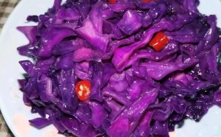 爆炒紫甘蓝怎么炒才脆_紫甘蓝要不要焯水
