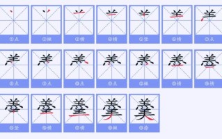 羹的笔顺怎么写_羹字书写技巧