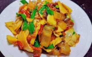 冬笋炒肉片怎么做_冬笋炒肉片家常窍门