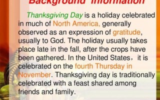 when_is_thanksgiving_in_usa_感恩节英文日期怎么写