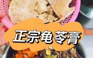 龟苓膏用什么原材料做的_正宗配方有哪些