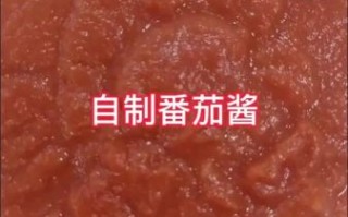 西红柿怎么做番茄酱_自制番茄酱能保存多久