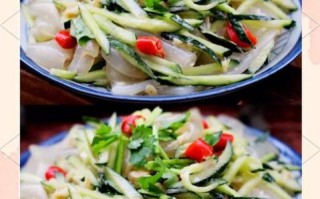 黄瓜肉丝拉皮怎么做_家常做法步骤