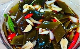 醋泡海带的做法_醋泡海带怎么做好吃
