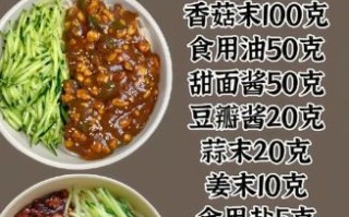 炸酱的做法_炸酱面配料表 炸酱的做法_炸酱面配料表