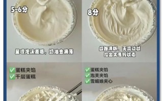 自制生日蛋糕奶油怎么选_淡奶油打发技巧