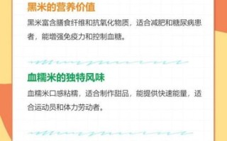 血糯米和黑米的区别_哪个更营养