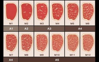 澳洲牛排等级划分标准_如何区分M1-M9和牛等级