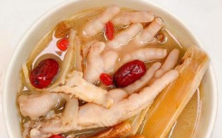 药膳鸡脚汤的做法_药膳鸡脚汤的功效与禁忌
